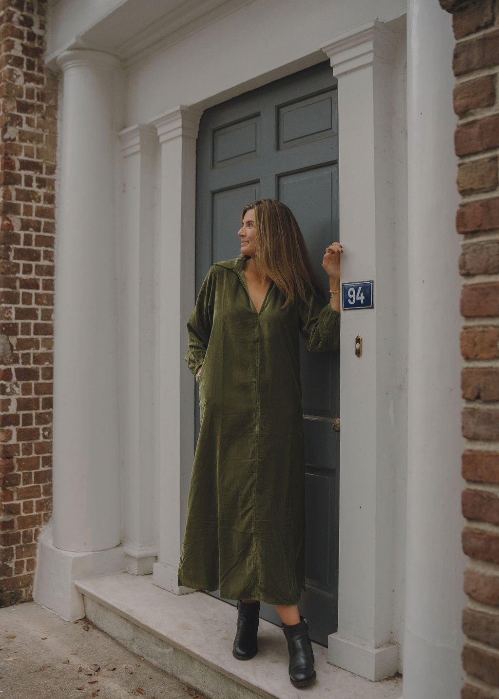 Long Sleeve Moss Anna Maxi – chakeris