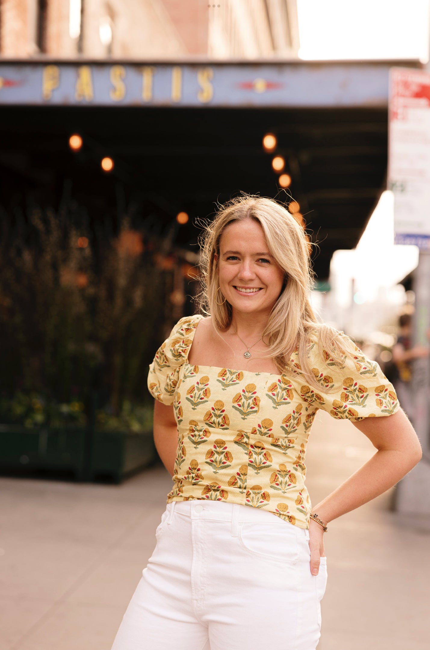 Tanner Yellow Milos Top – chakeris